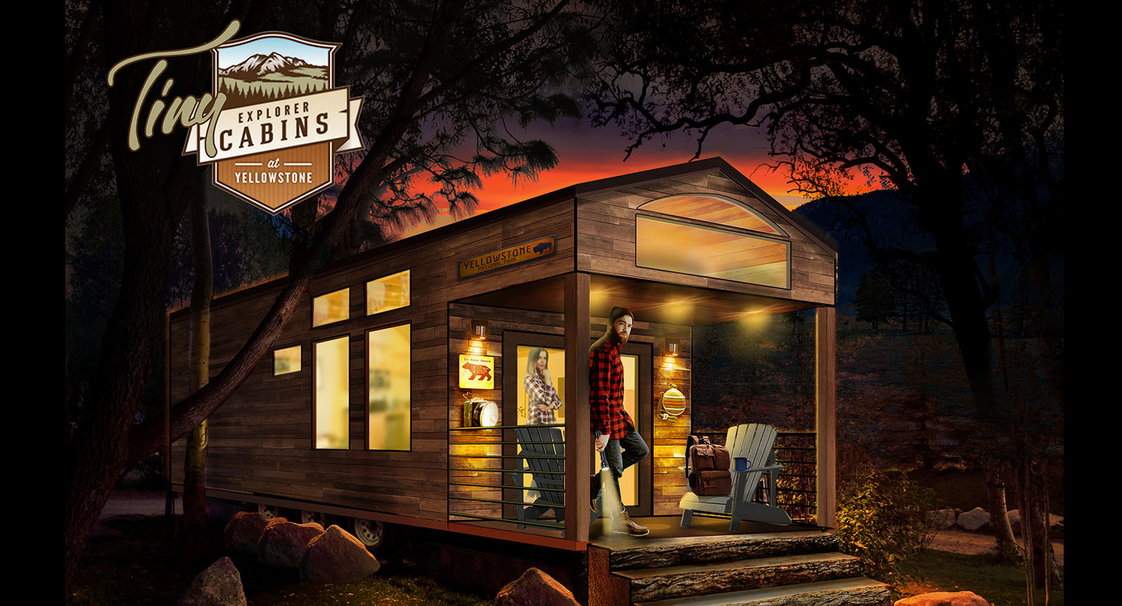 Tiny Explorer Cabins Hospitality Concept - Alex Morse