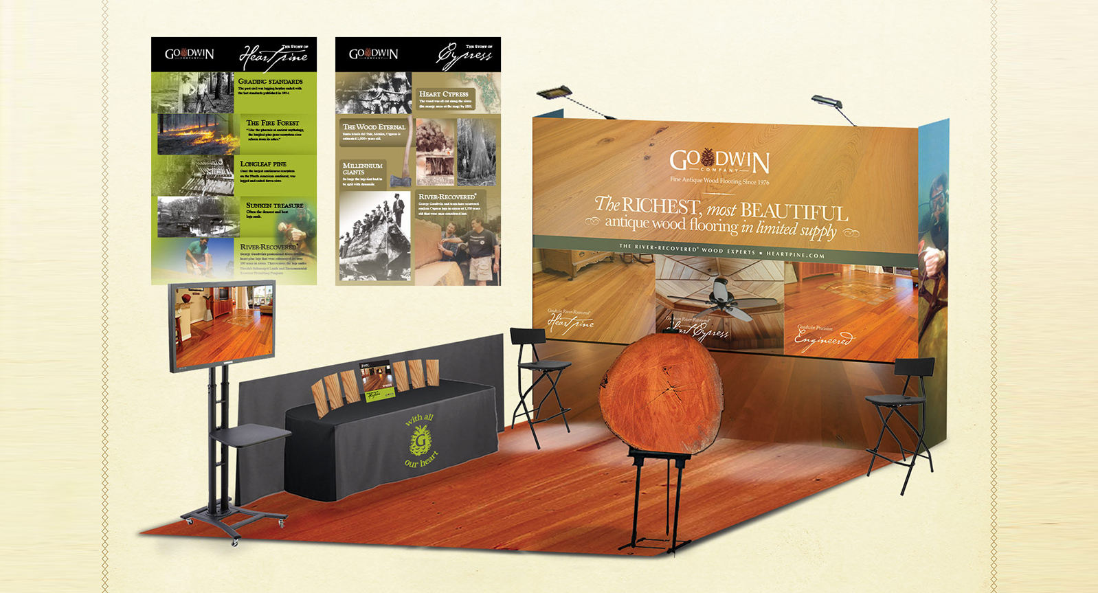 Wood Flooring Tradeshow Booth Design - Alex Morse