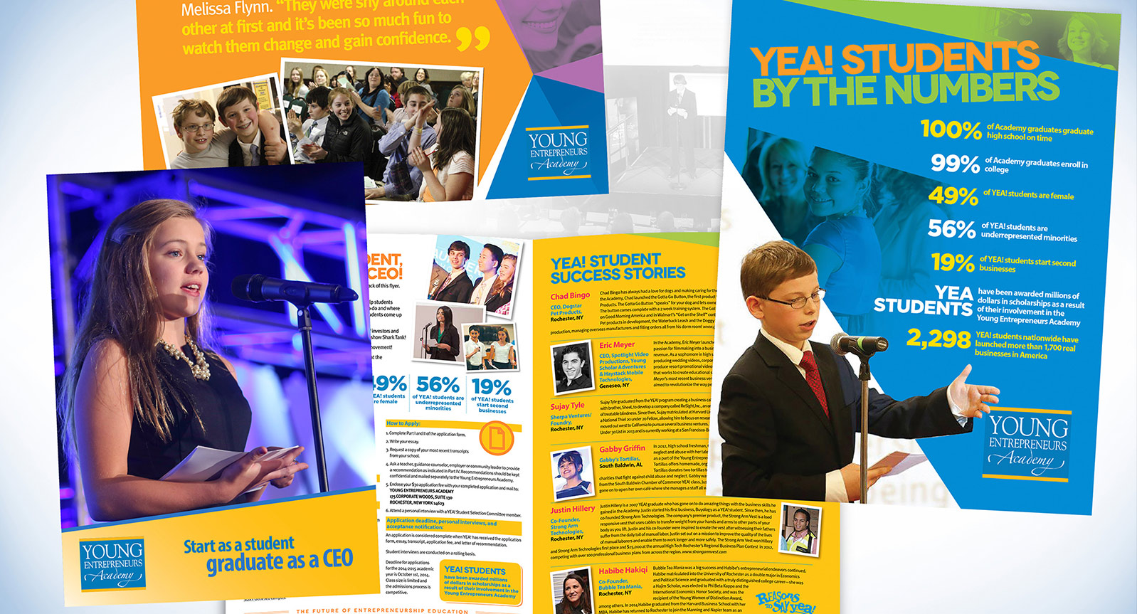 Education Materials Collateral Marketing Design - Alex Morse