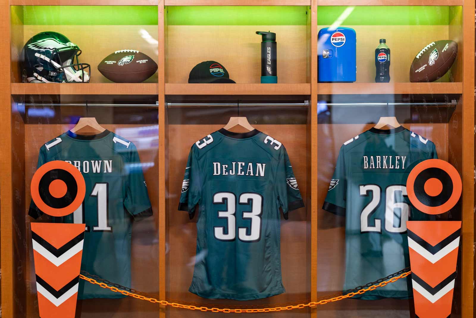 Eagles x Pepsi Locker Room Installation - Alex Morse