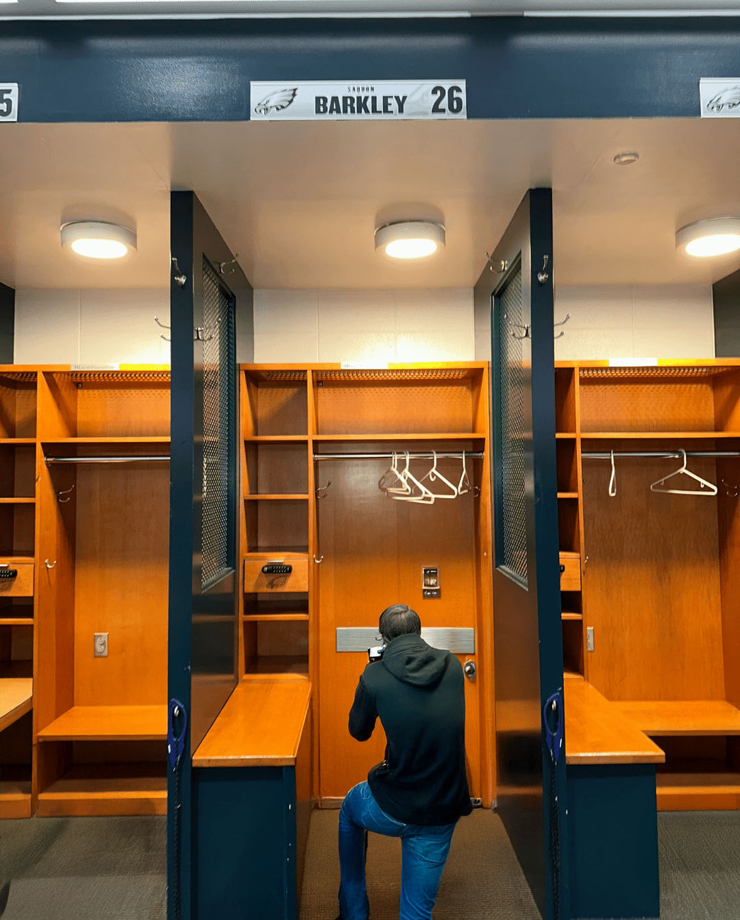 Eagles x Pepsi Locker Room Installation - Alex Morse